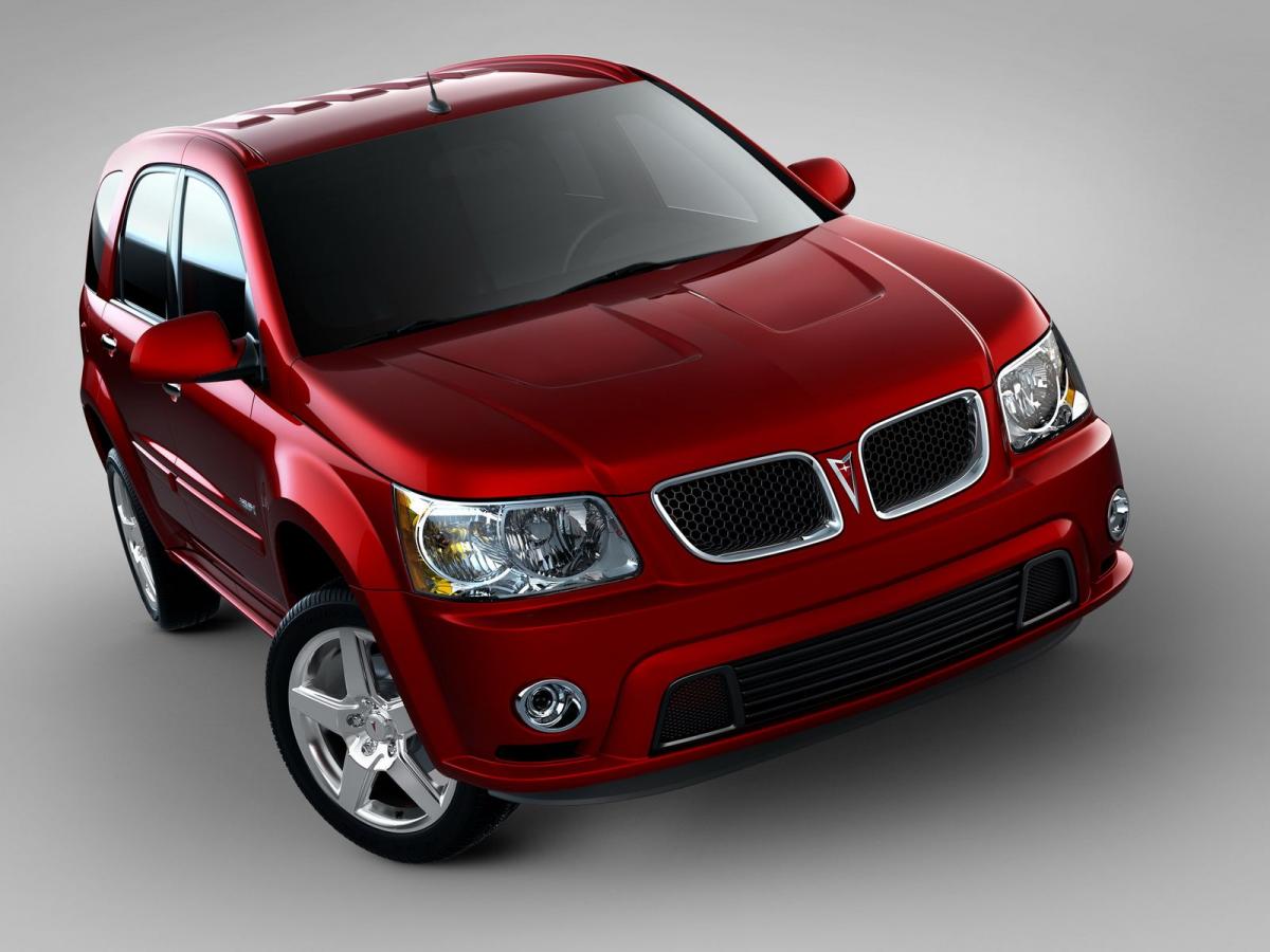 Pontiac Torrent spécifications techniques et économie de carburant